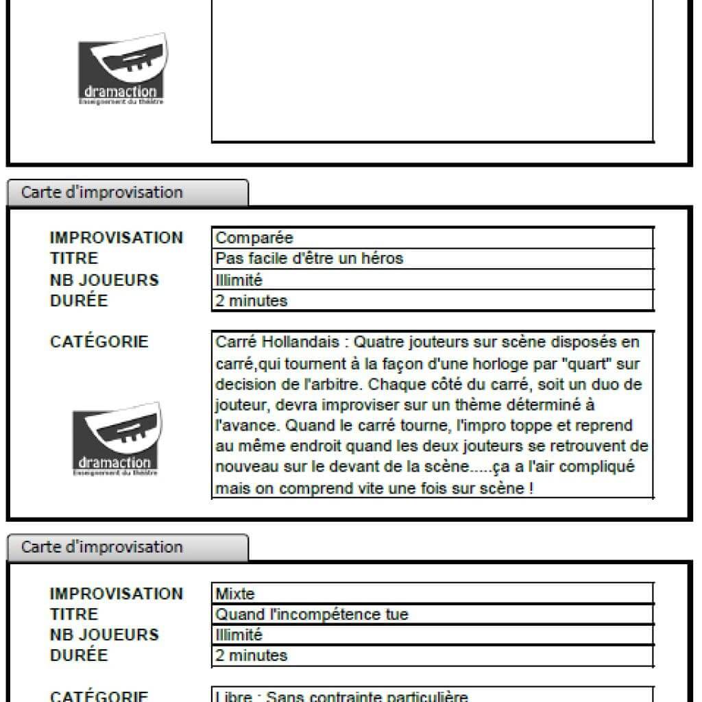 Règlements officiels LNI – Dramaction